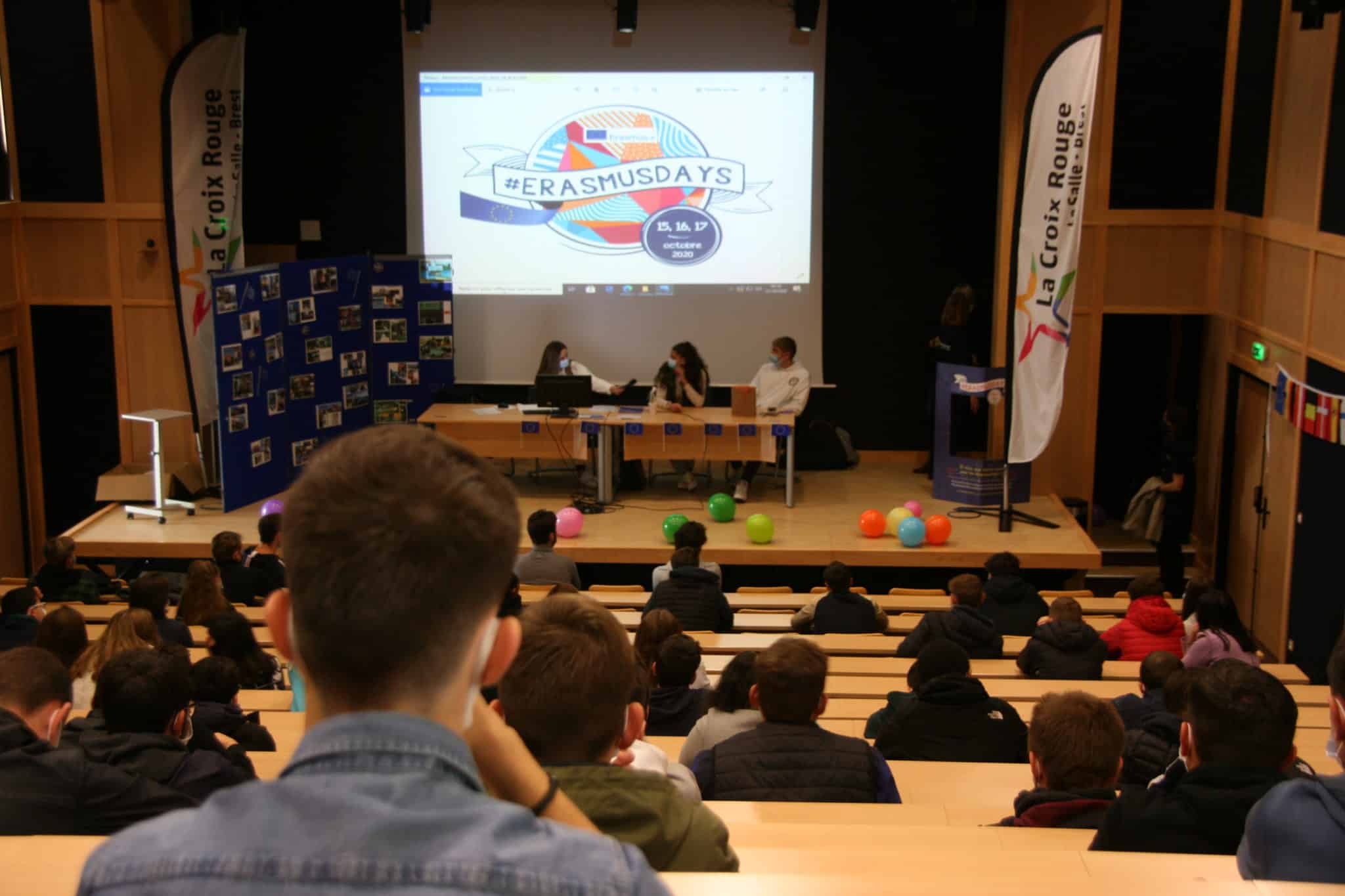 #ErasmusDays 2020 à la Croix Rouge La Salle - Campus La Salle Bretagne