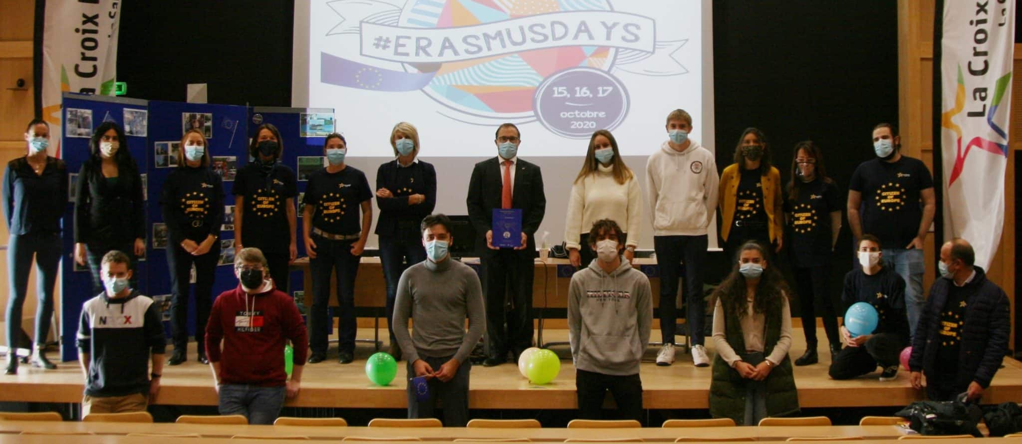 #ErasmusDays 2020 à la Croix Rouge La Salle - Campus La Salle Bretagne